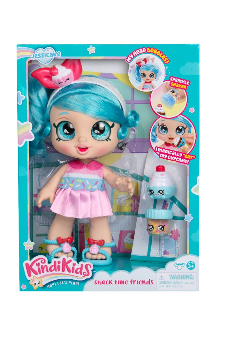 Kindi Kids JESSICAKE SNACK TIME FRIENDS 10" Fashion DOLL, Hobbies ...