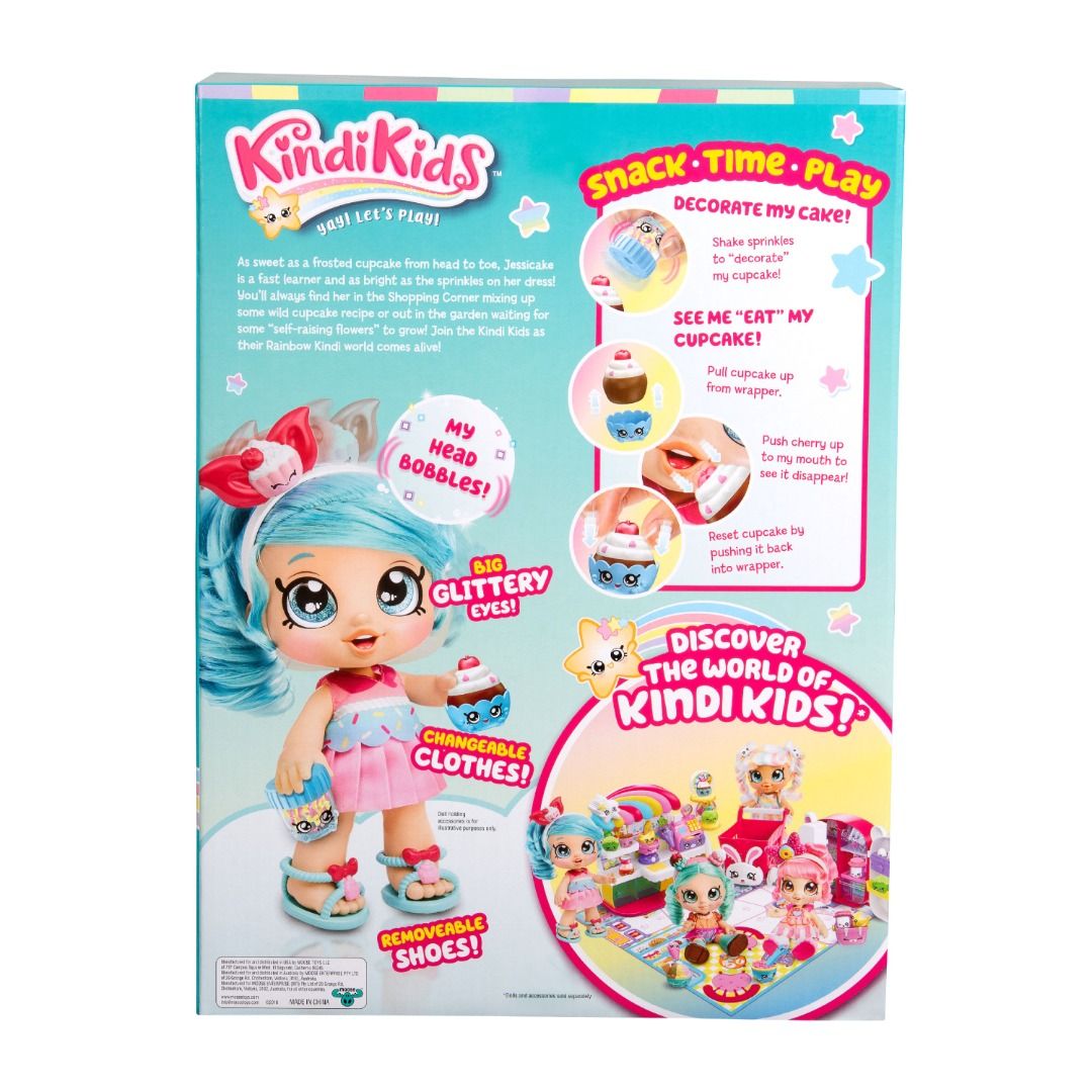 Kindi Kids JESSICAKE SNACK TIME FRIENDS 10" Fashion DOLL, Hobbies ...