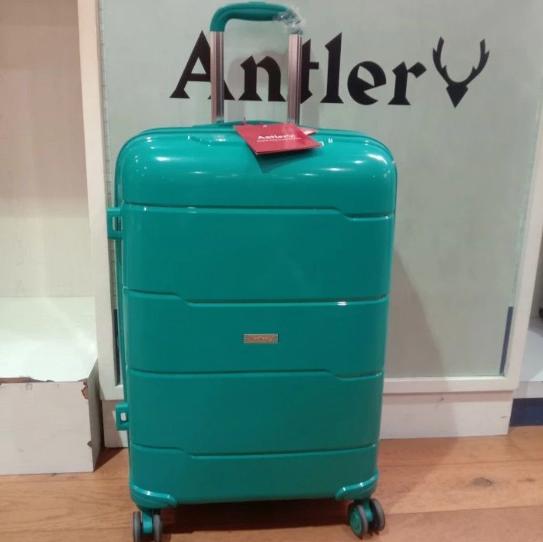 Koper hardcase 24 inch Medium Antler original A882, Barang Mewah, Tas ...