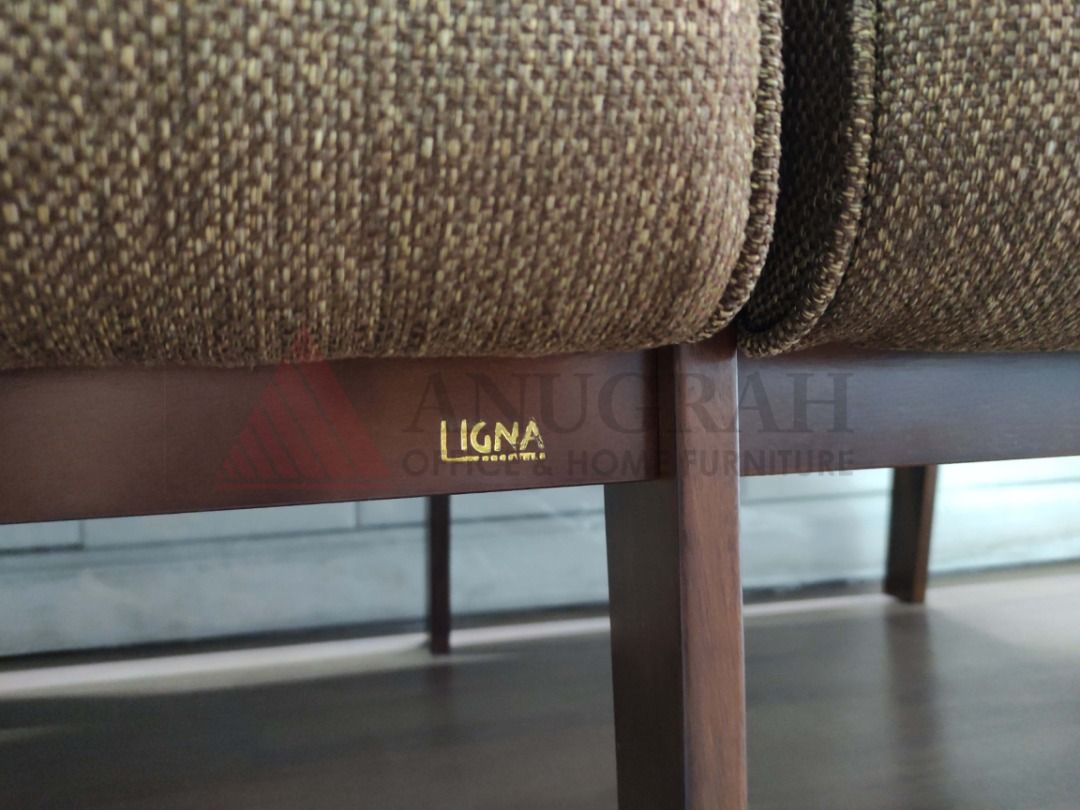 Kursi tamu kayu asli 1 set Ivory Ligna Sofa kayu Sofa set sofa ...