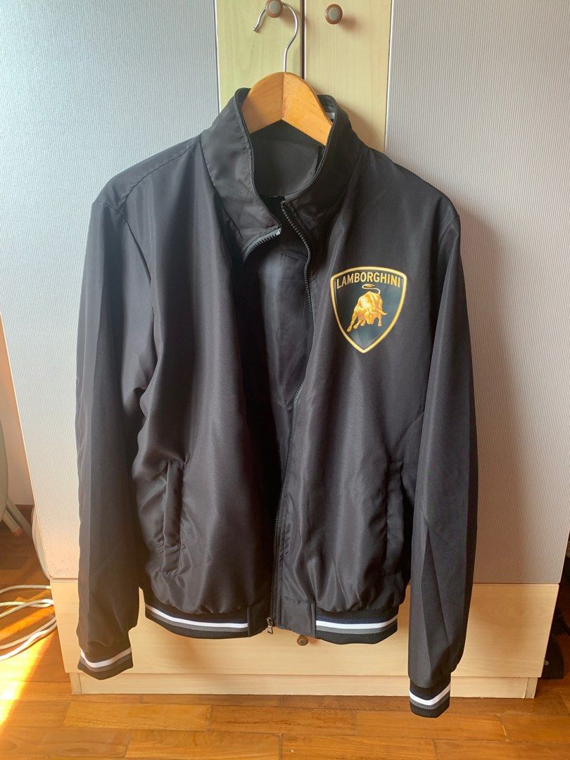 Lamborghini logo car jacket, Men's Fashion, Coats, Jackets and ...