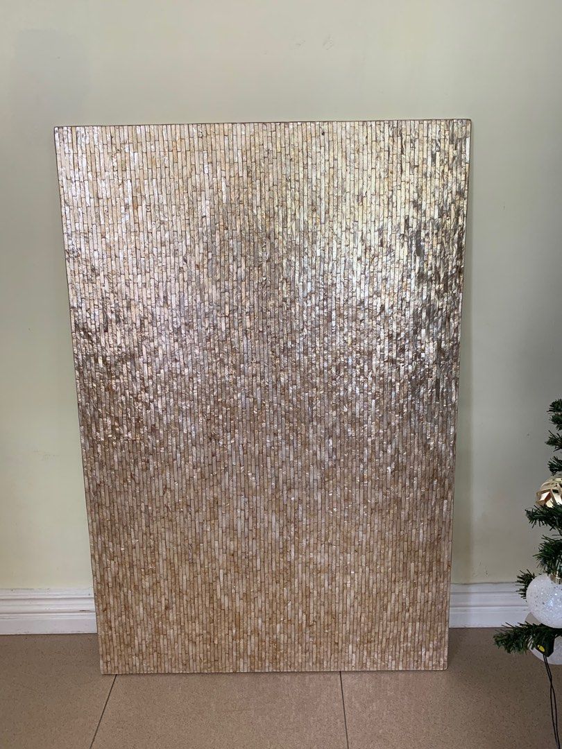 Laminated Capiz Wall Decor, Furniture & Home Living, Home Decor, Wall ...