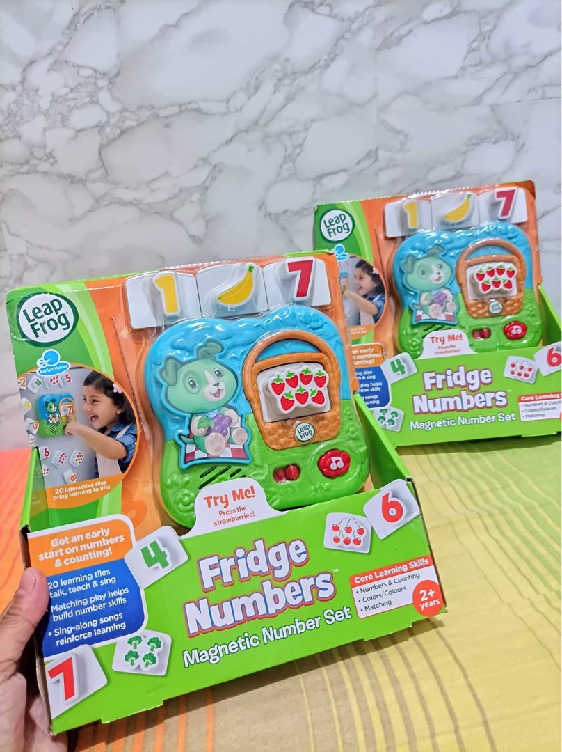 Leap Frog Fridge Numbers, Hobbies & Toys, Toys & Games on Carousell