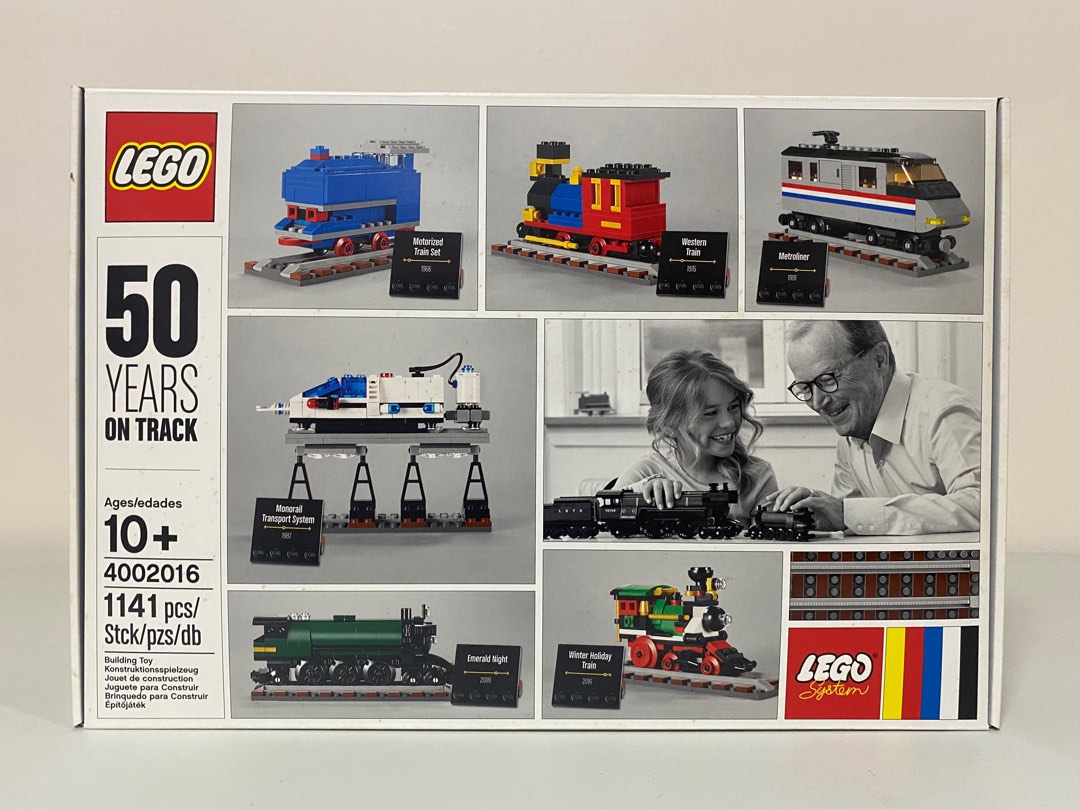 LEGO 4002016: 50 YEARS ON TRACK, Hobbies & Toys, Toys & Games on Carousell
