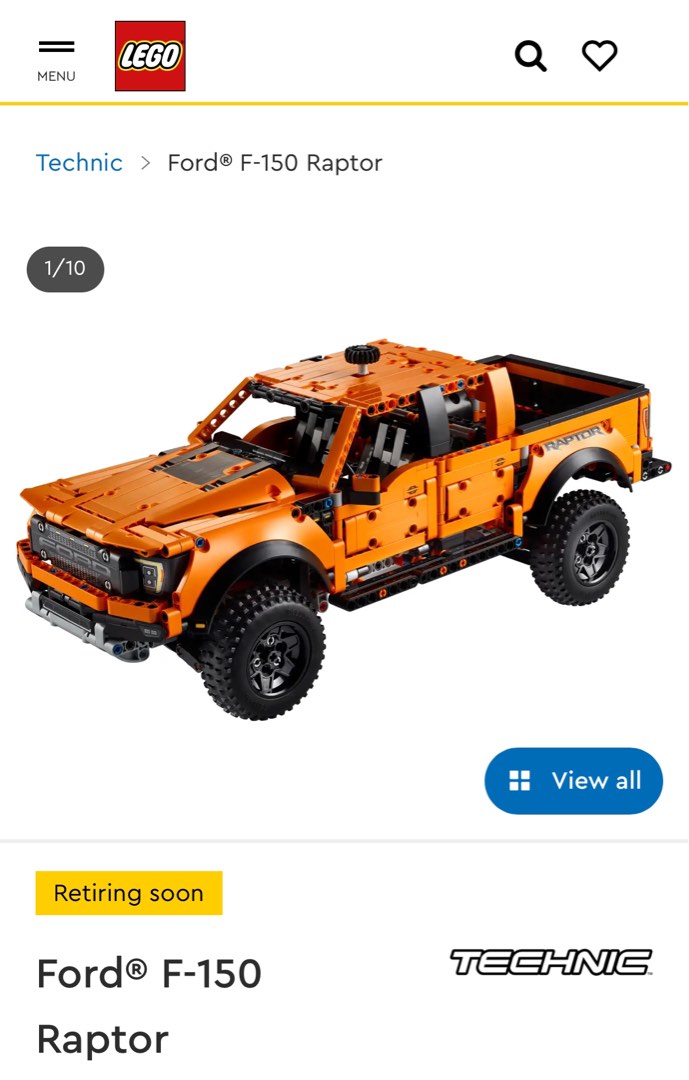 Lego 42126, Hobbies & Toys, Toys & Games on Carousell