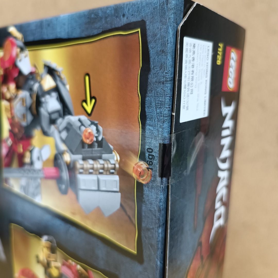 Lego 71720 Ninjago Fire Stone Mech 全新樂高 71720 忍者火焰石機械人, 興趣及遊戲, 玩具 & 遊戲類 ...