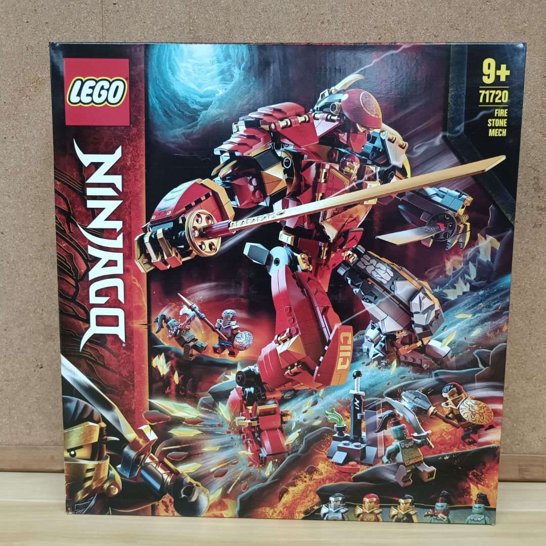 Lego 71720 Ninjago Fire Stone Mech 全新樂高 71720 忍者火焰石機械人, 興趣及遊戲, 玩具 & 遊戲類 ...