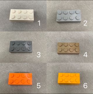 Lego Brick 2 x 4, Hobbies & Toys, Toys & Games on Carousell