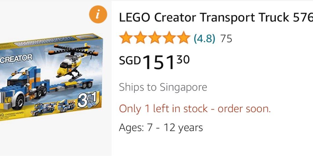 Lego Creator 3-in-1 Model 4765, Hobbies & Toys, Toys & Games on Carousell