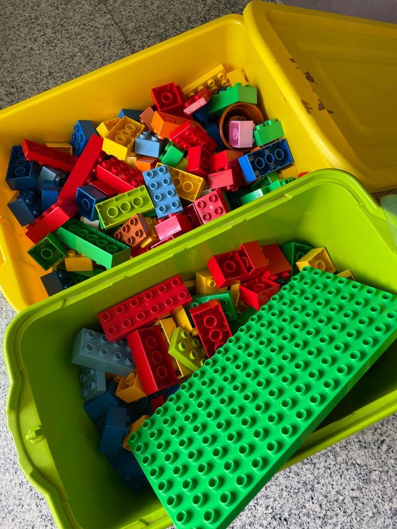 Lego Duplo (2 boxes), Hobbies & Toys, Toys & Games on Carousell