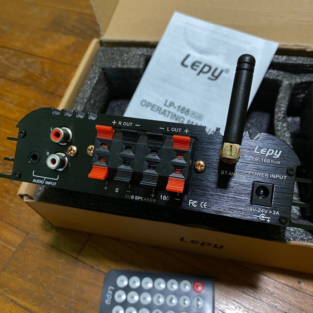 Lepy LP-168 Plus 2.1 amplifier, TV & Home Appliances, TV ...