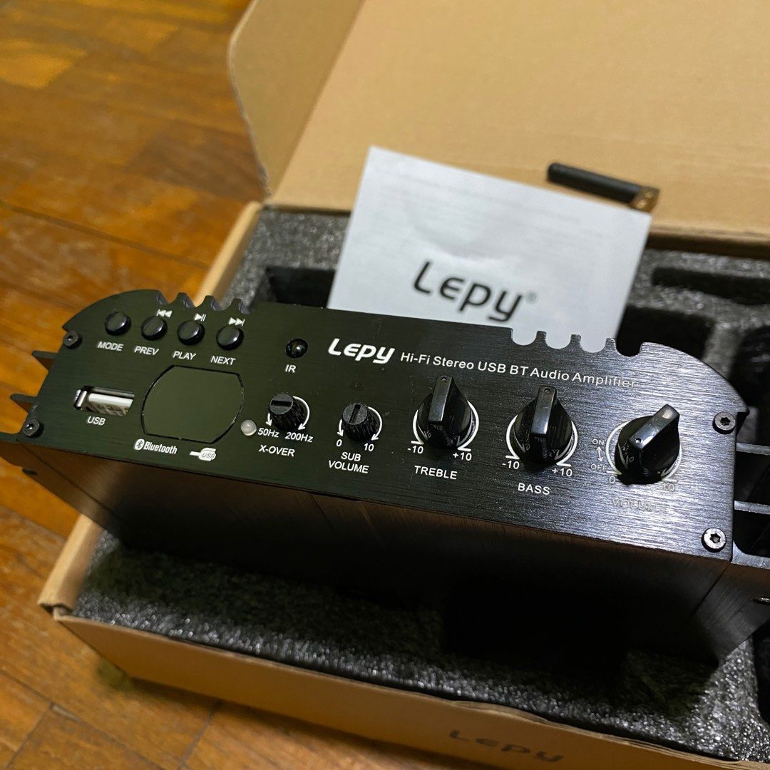 Lepy LP-168 Plus 2.1 amplifier, TV & Home Appliances, TV ...