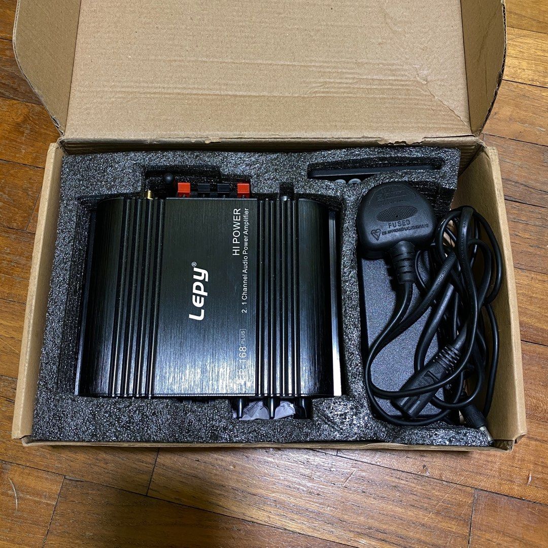 Lepy LP-168 Plus 2.1 amplifier, TV & Home Appliances, TV ...