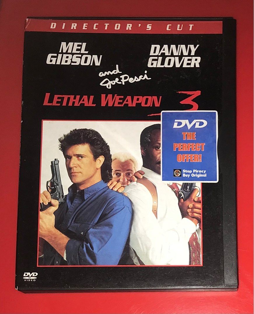 LETHAL WEAPON 3 DVD VIDEO, Hobbies & Toys, Music & Media, CDs & DVDs on Carousell