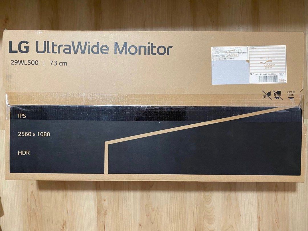 LG Ultrawide 29 inch IPS Monitor 29WL500, Computers & Tech, Parts ...