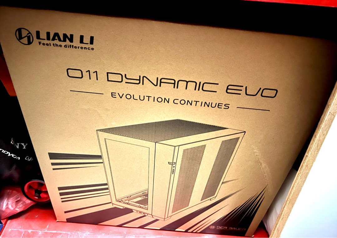 Lian Li O11 Dynamic EVO Black Der Bauer Edition Case, Computers & Tech ...
