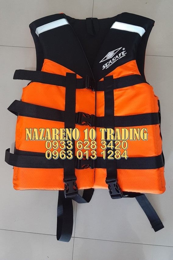 Life jacket / safety vest With safety strap, Sports Equipment, Sports ...