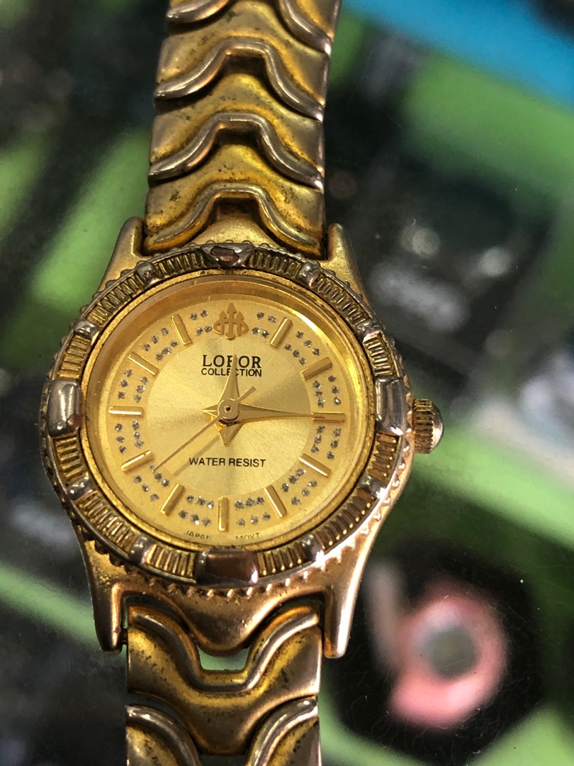 Lobor Women 23k Gold Plated, Women's Fashion, Watches & Accessories ...