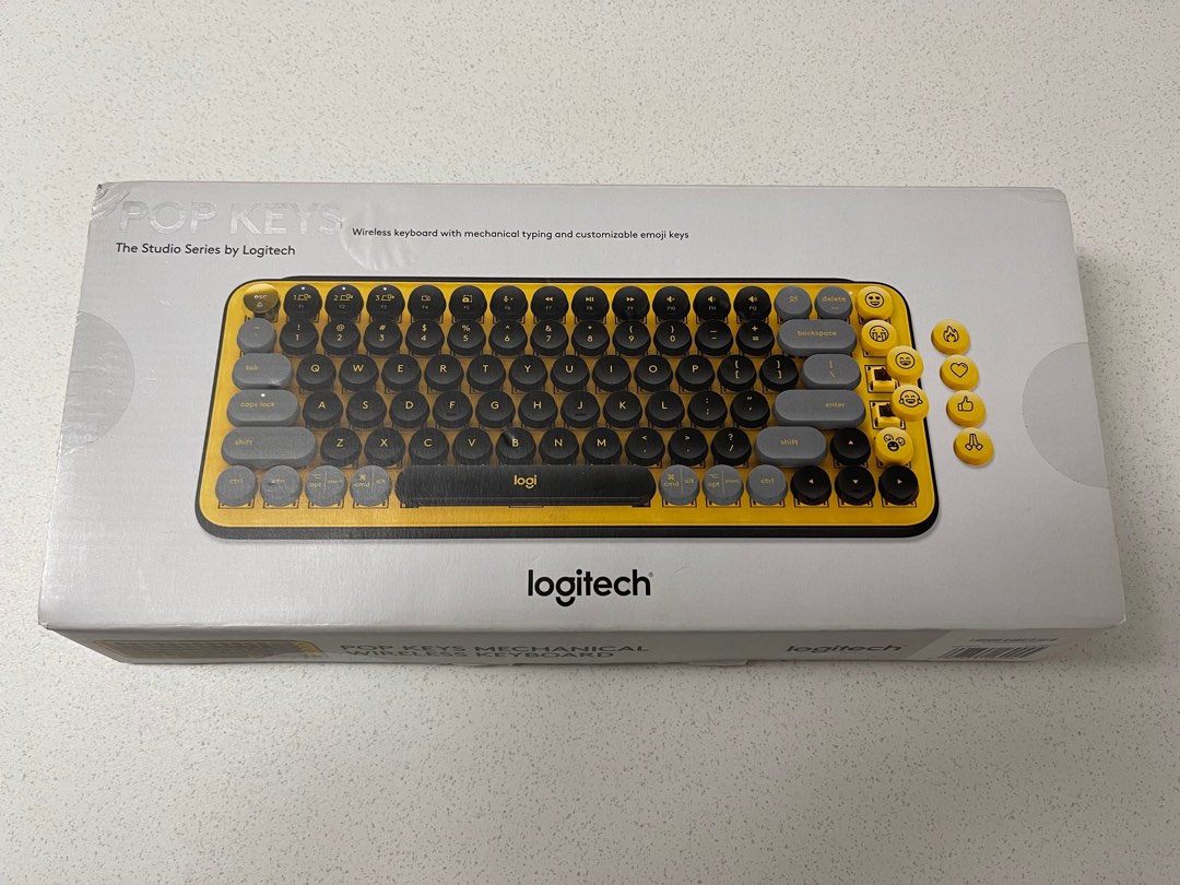 Logitech Pop Key Mechanical Keyboard (Wireless), Computers & Tech ...