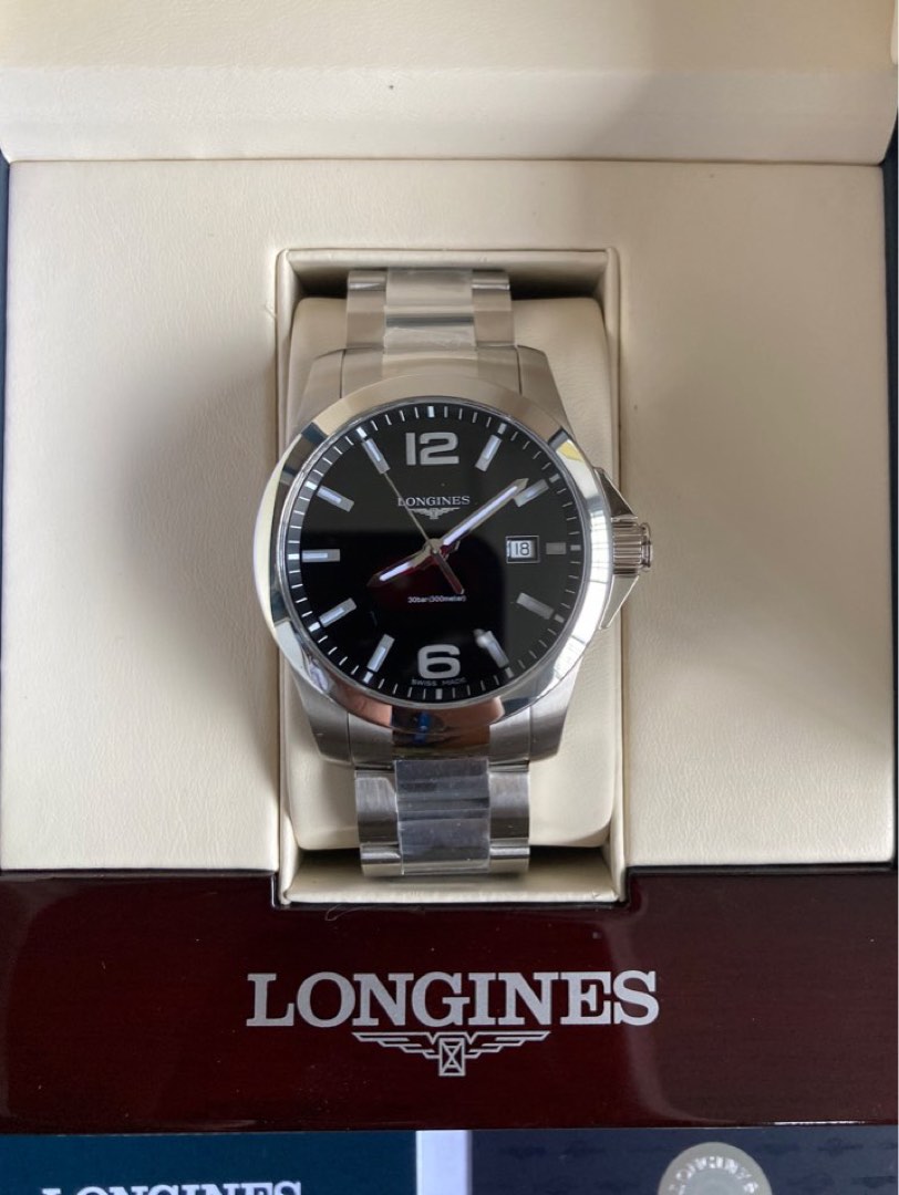 LONGINES CONQUEST 41 mm Quartz, Luxury, Watches on Carousell
