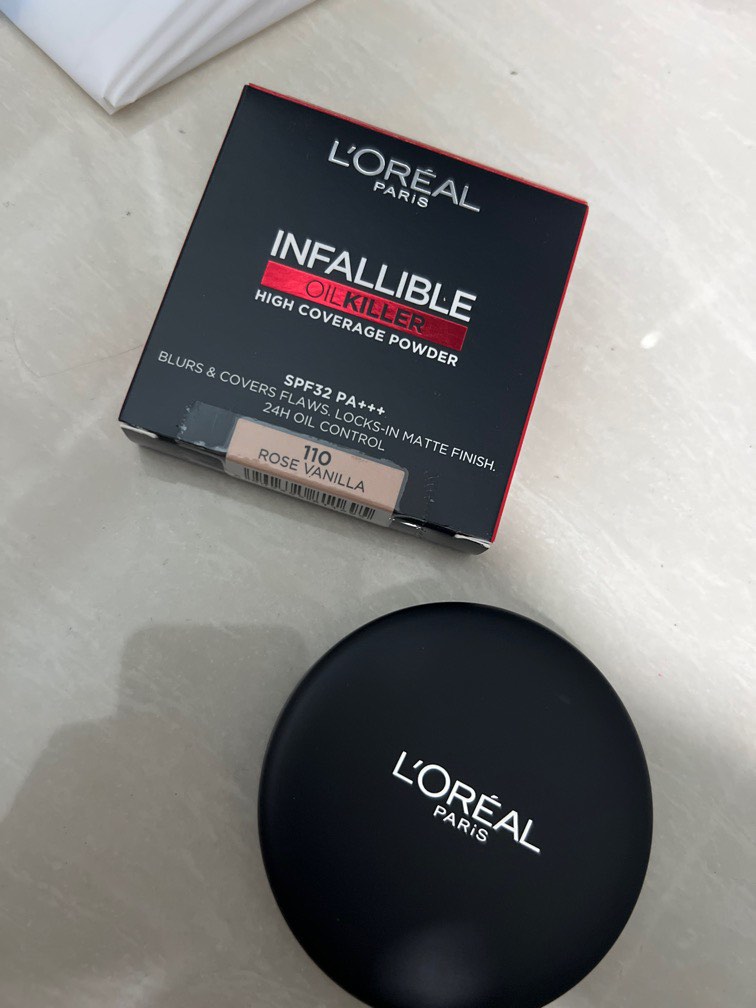 L’Oreal oil killer high coverage powder, Beauty & Personal Care, Face ...