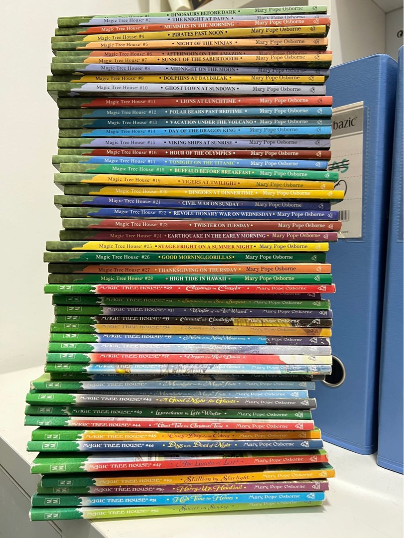 Magic Tree House 1-52, Hobbies & Toys, Books & Magazines, Children's ...
