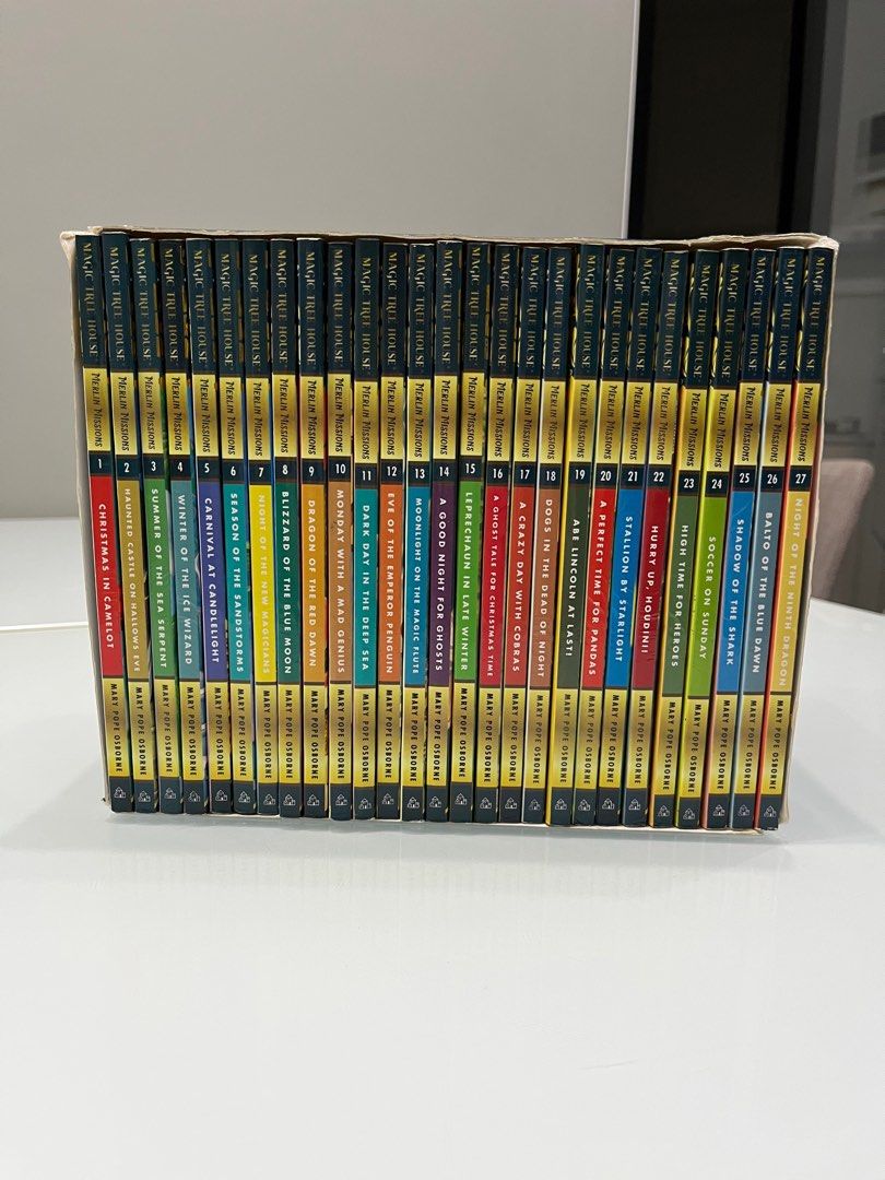 Magic Treehouse Merlin Missions Book set, Hobbies & Toys, Books ...