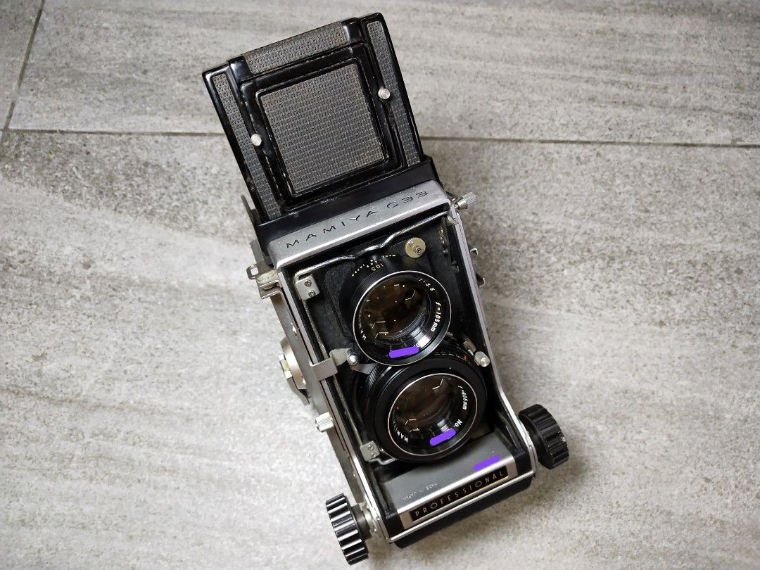 Mamiya C33 Professional FOC Mamiya Sekor 105mm F3.5 TLR, Photography ...