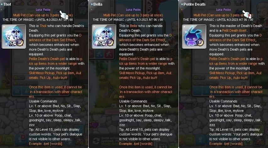 Maplesea Aquila Petite Thot/Bella/Death Sale, Video Gaming, Gaming ...