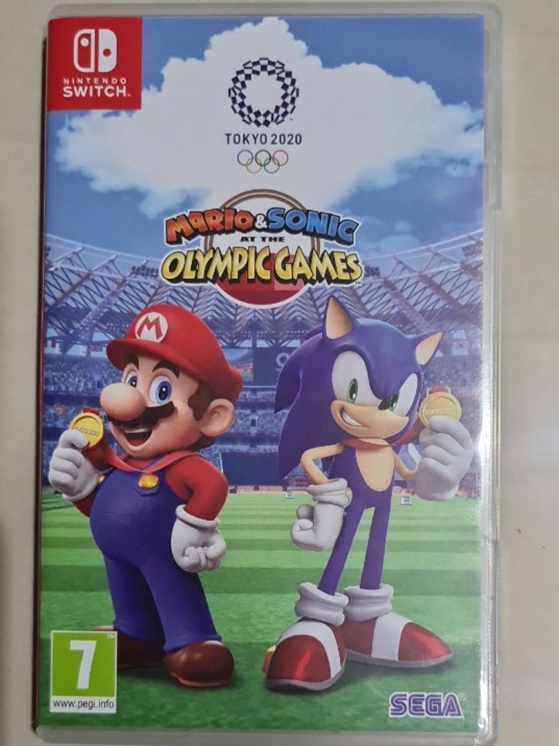 Mario & Sonic At The Olympic Games Nintendo Switch Game, Video Gaming ...