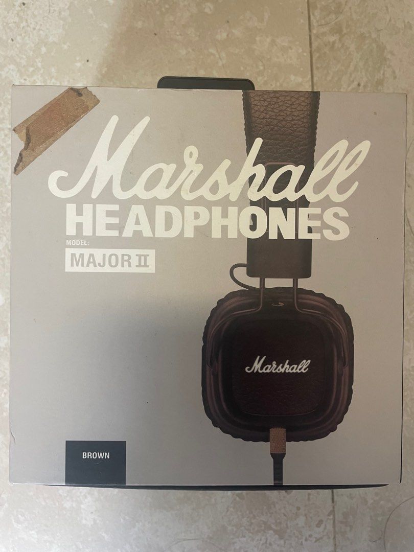 Marshall Major 2 II BNIB, Audio, Headphones & Headsets on Carousell