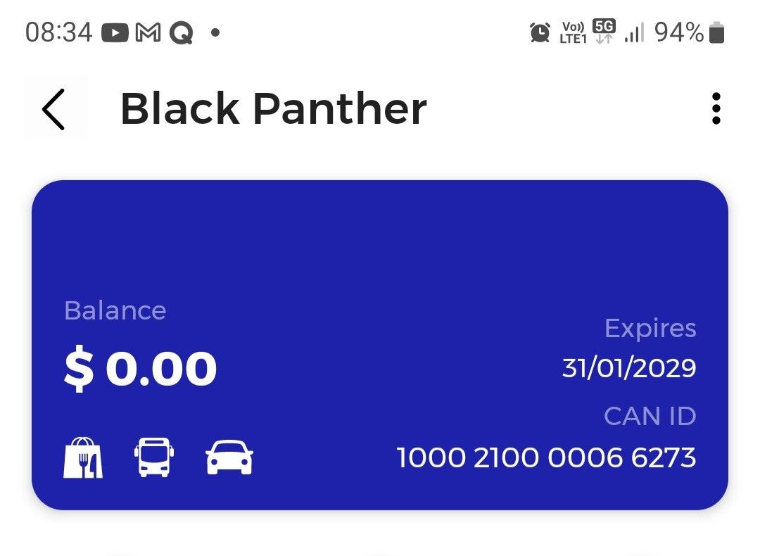 Marvel Black Panther Bust Bank Figure & Wakanda Forever EZ Link Card ...