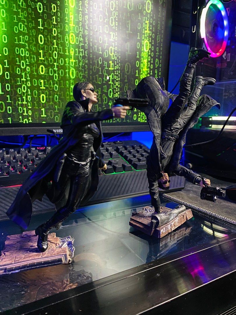 Matrix NEO & TRINITY (Rare), Hobbies & Toys, Toys & Games on Carousell