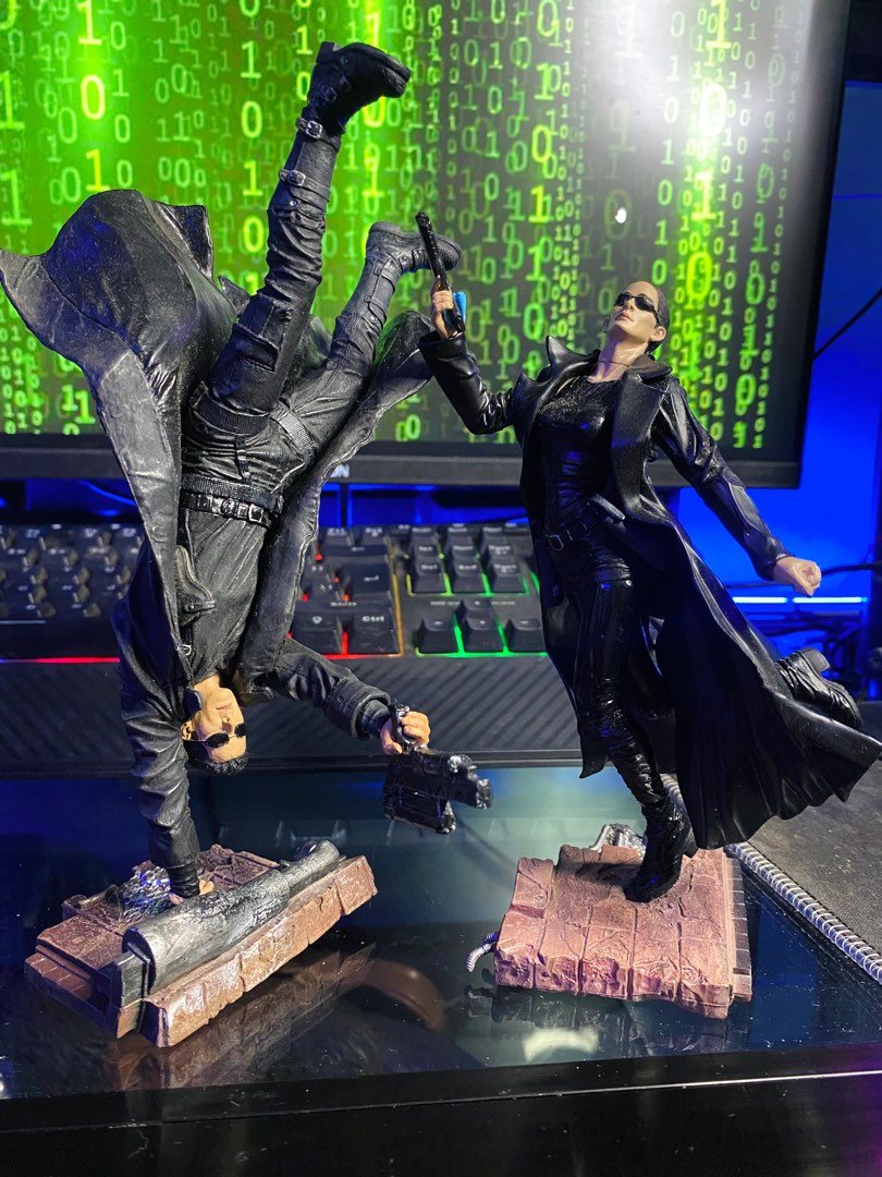 Matrix NEO & TRINITY (Rare), Hobbies & Toys, Toys & Games on Carousell