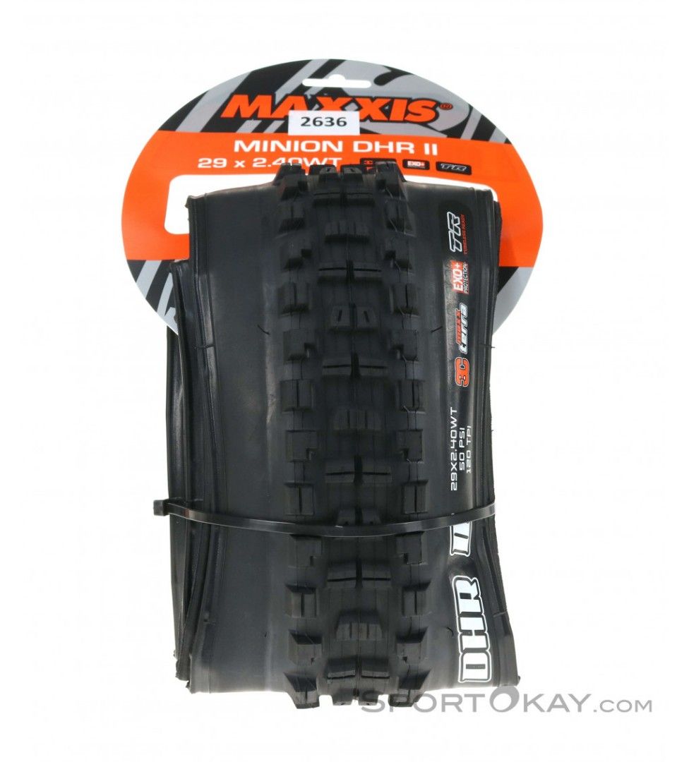 maxxis minion DHR II 27.5 and 29 tyre, Sports Equipment, Bicycles & Parts, Parts & Accessories ...