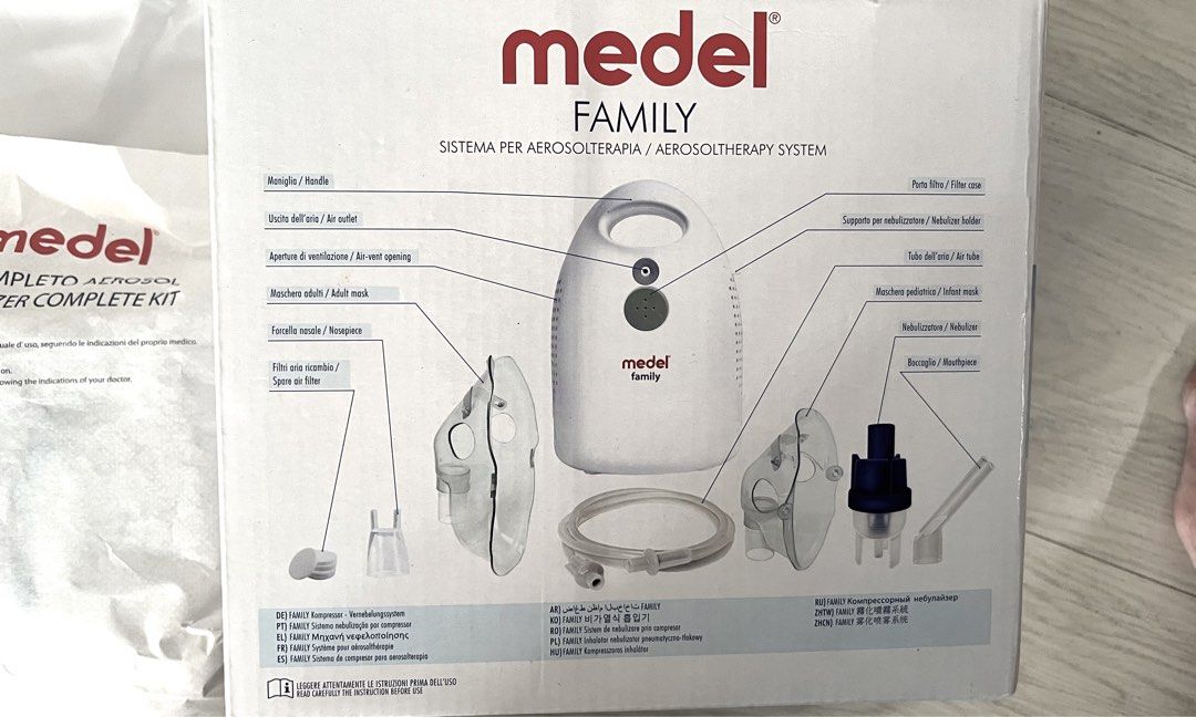 Medel Family Nebuliser, Health & Nutrition, Medical Supplies & Tools on ...