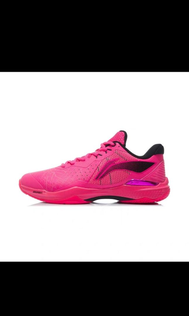 Men Pink badminton indoor court shoe, Men's Fashion, Footwear, Casual ...