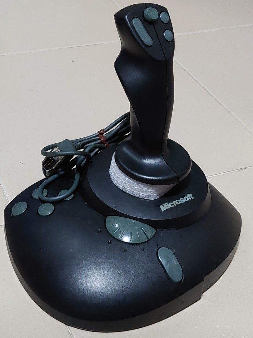 Microsoft sidewinder 3d pro, Video Gaming, Gaming Accessories ...