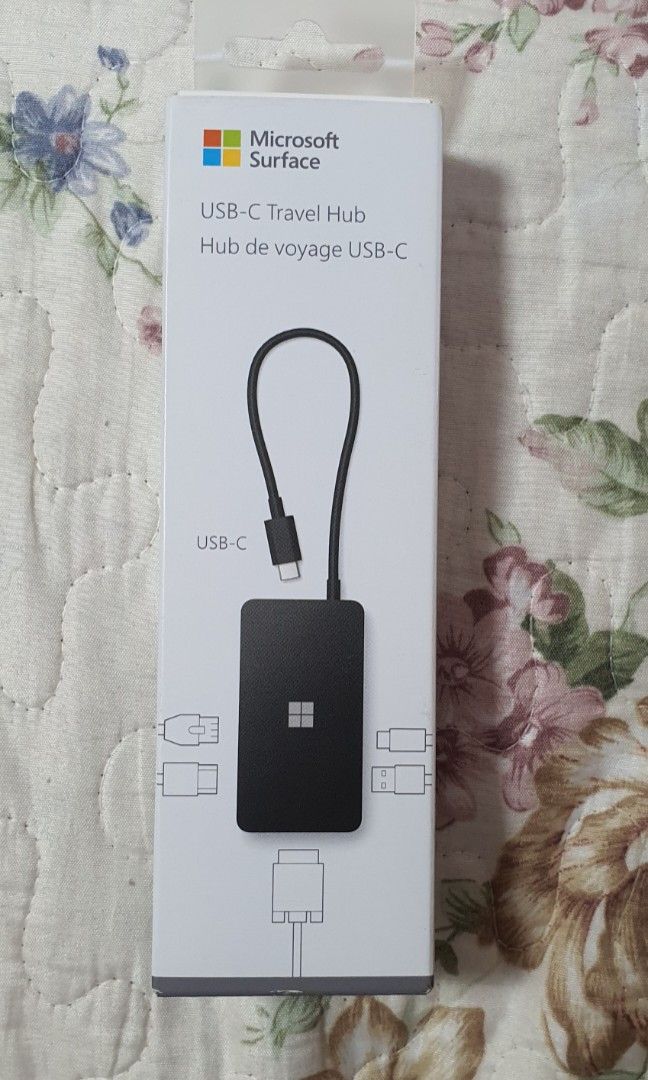 Microsoft SWV-00006 USB-C Travel Hub : Docking Station Lightweight ...