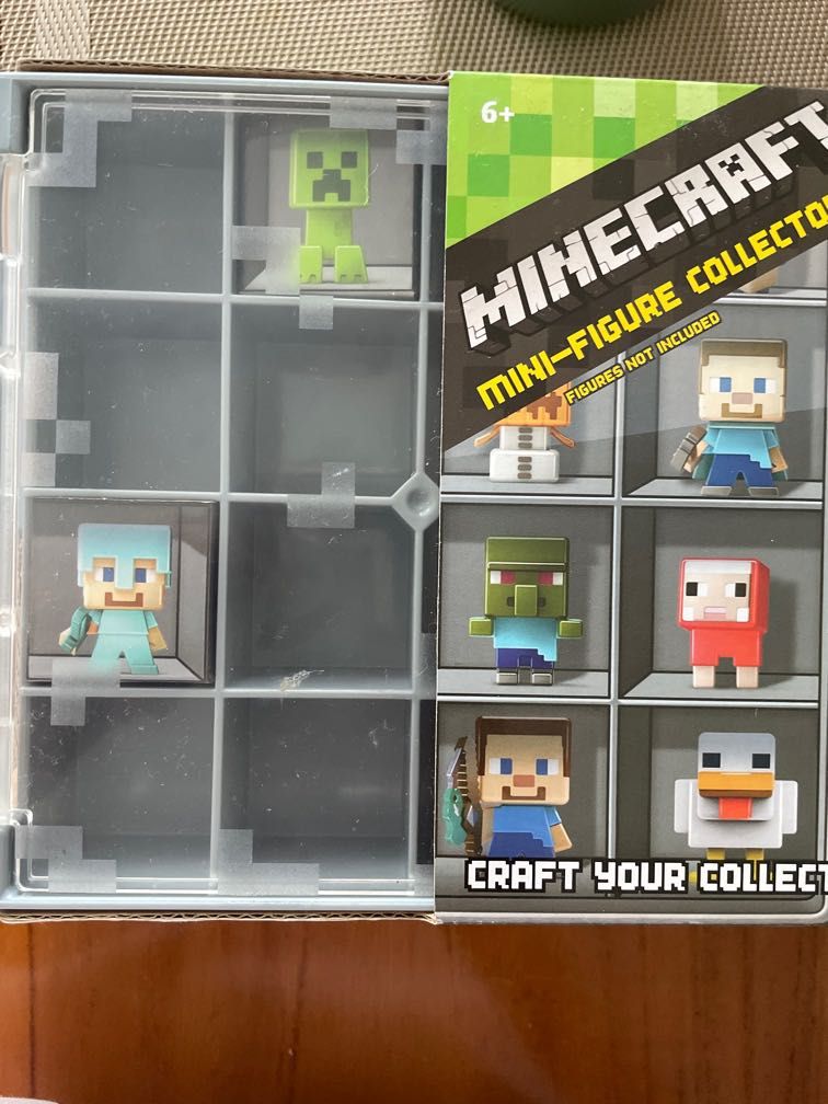 Minecraft mini figure collector case, Hobbies & Toys, Toys & Games on ...