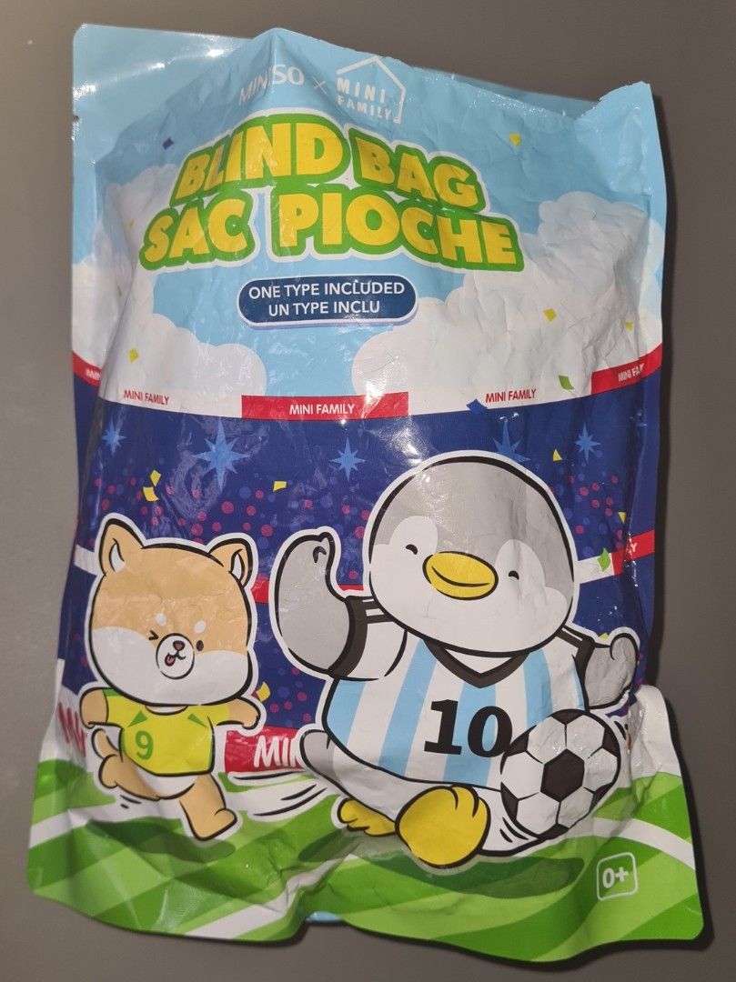 Miniso x MINI Family Sports Blind Bag Plush Toy, Hobbies & Toys, Toys ...