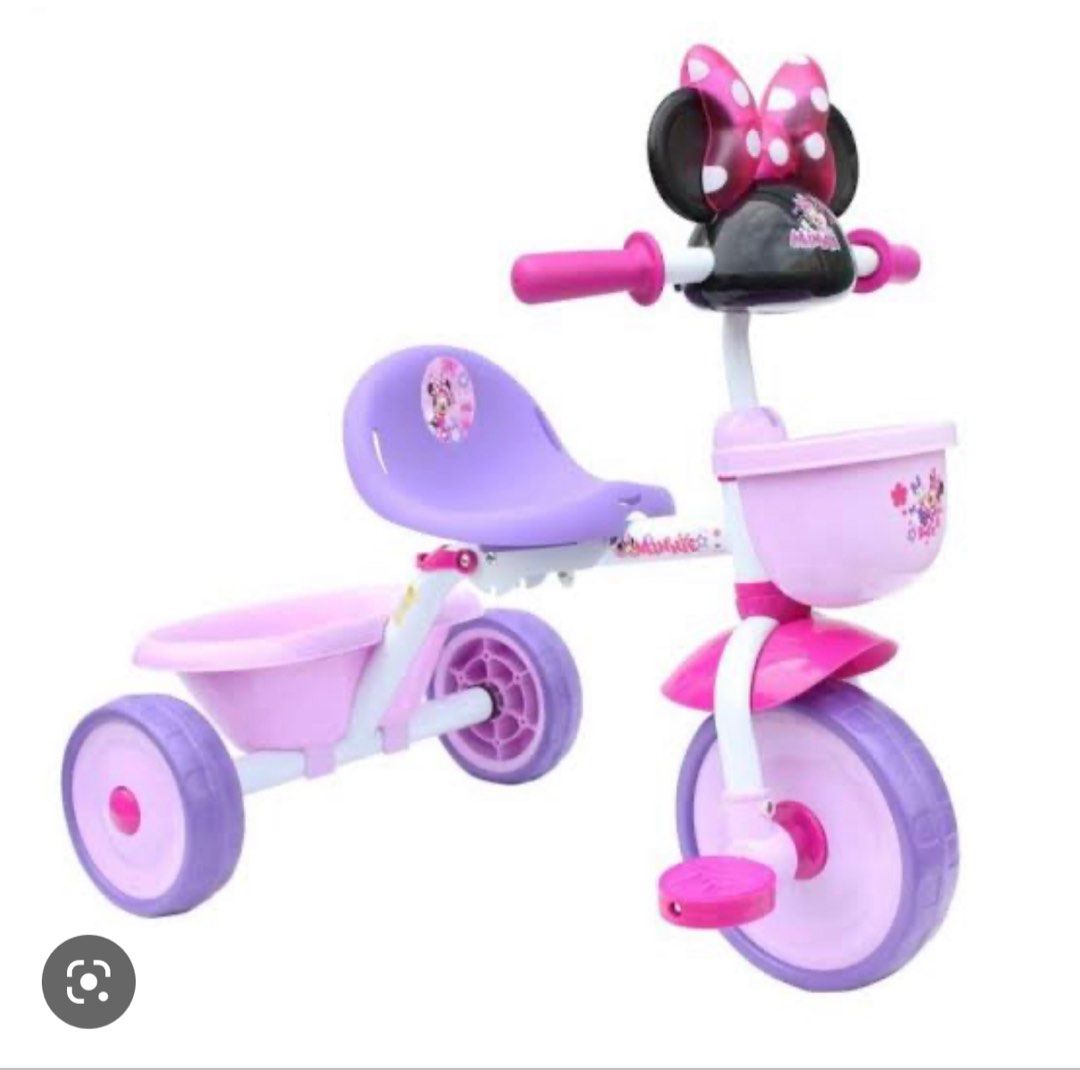 Minnie mouse bike, Babies & Kids, Infant Playtime on Carousell