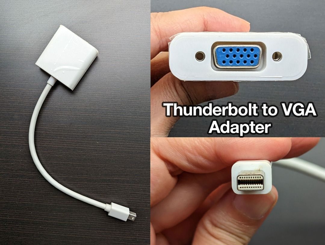 Misc Apple Mac adapter cables display connector ADC DVI VGA HDMI DVI-D ...