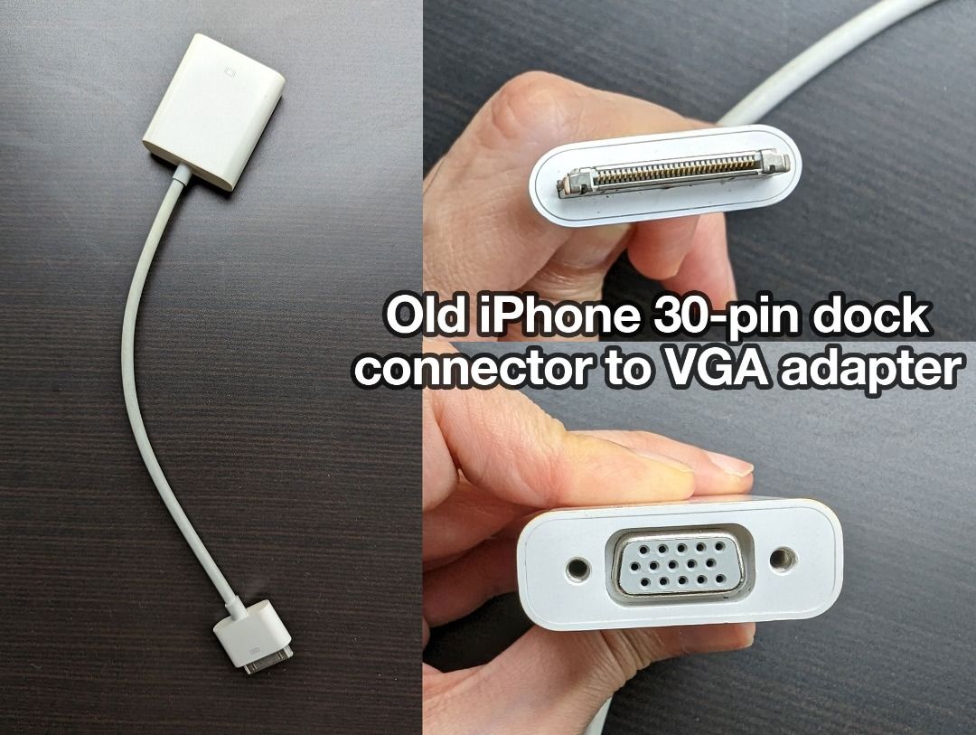 Misc Apple Mac adapter cables display connector ADC DVI VGA HDMI DVI-D ...