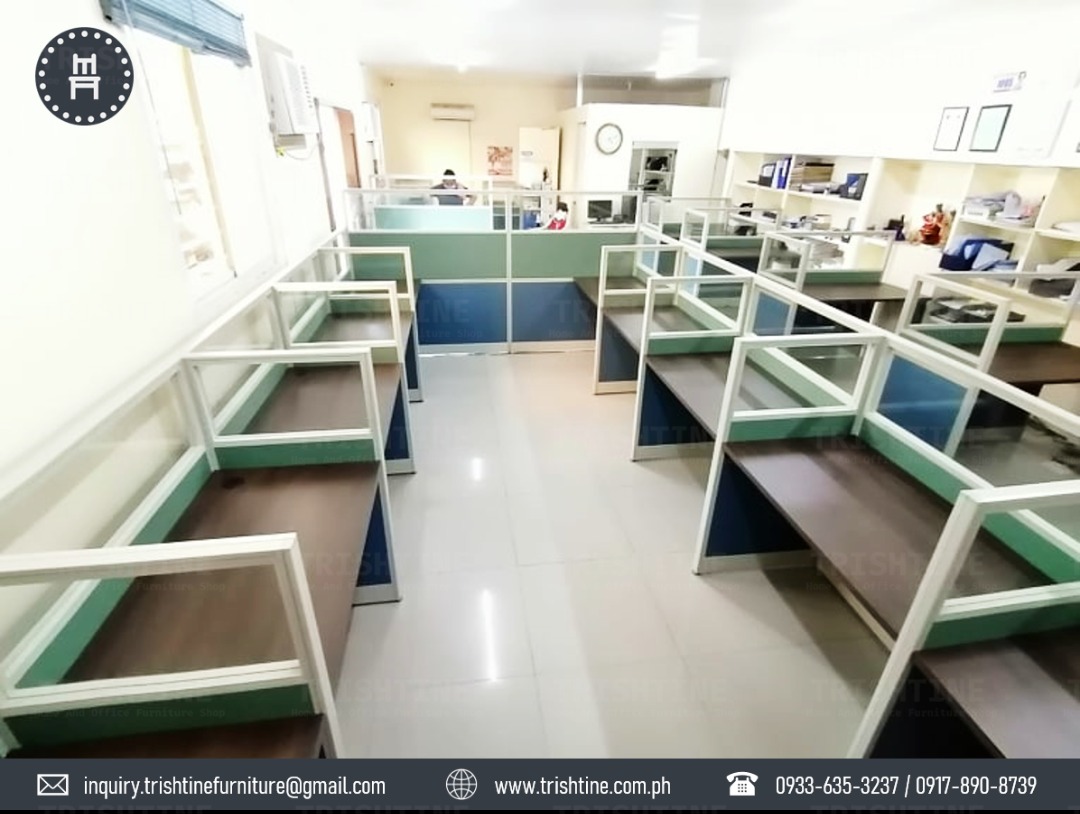 Modular Partition Fabric with Glass #Sharing, Furniture & Home Living ...