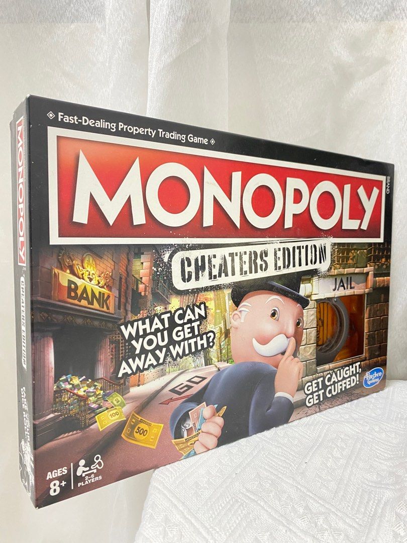 Monopoly Cheaters Edition, Hobbies & Toys, Toys & Games on Carousell