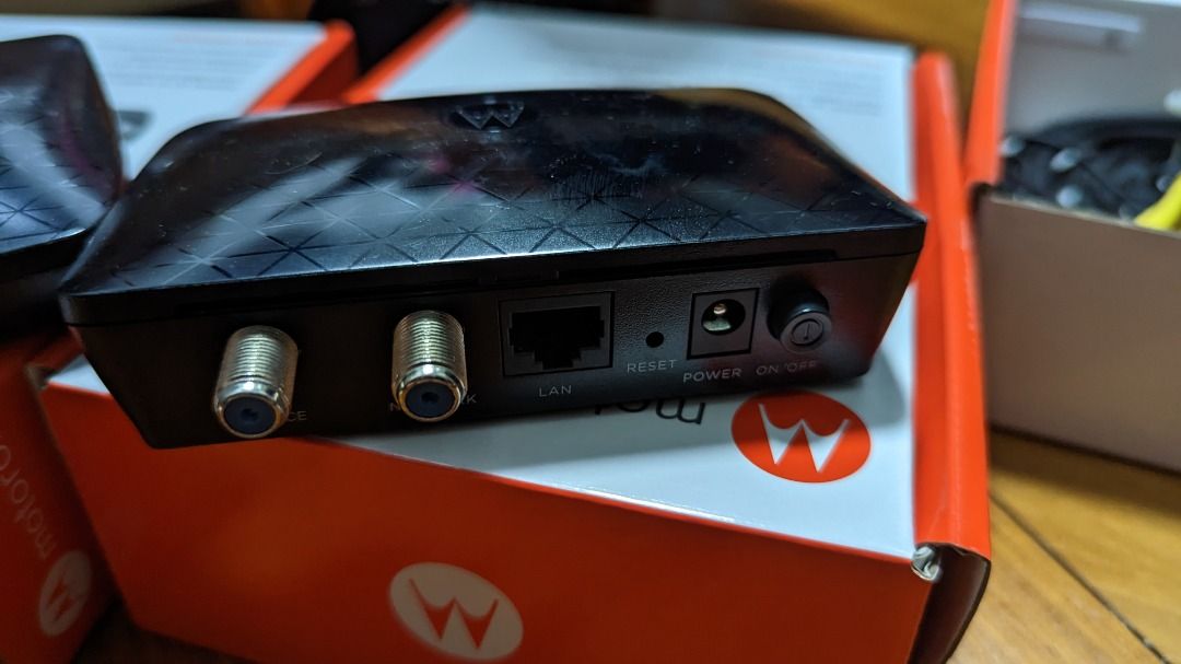 Motorola MOCA Adapter for Ethernet Over Coax, 1,000 Mbps Bonded 2.0 ...