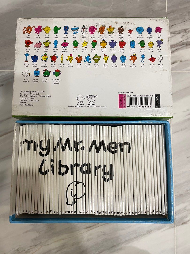 Mr Men books complete set, Hobbies & Toys, Books & Magazines, Children ...