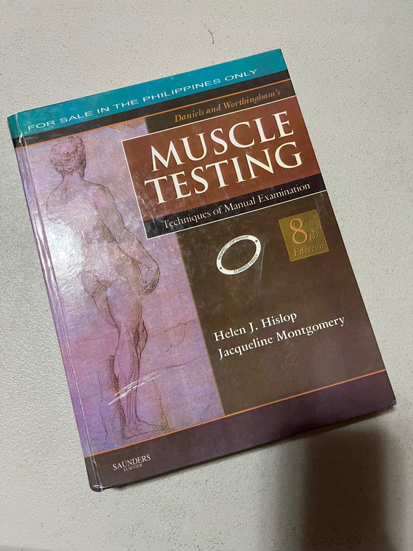 Muscle Testing Techniques of Manual Examination 8th ed, Hobbies & Toys ...
