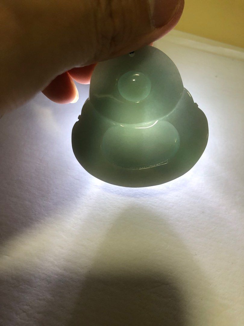 Myanmar Jade Buddha A Grade Fei Cui, Women's Fashion, Jewelry ...